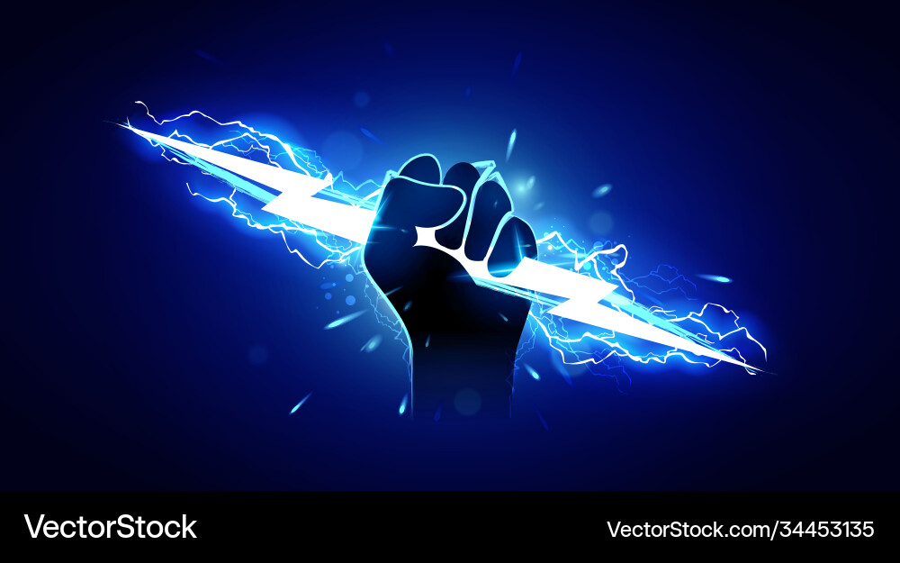 Hand Holding Lightning Vector Images (over 710)