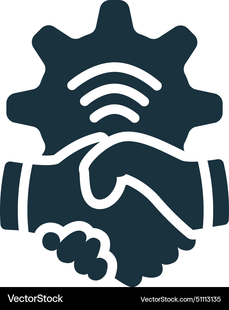 Online collaboration tools icon monochrome simple Vector Image