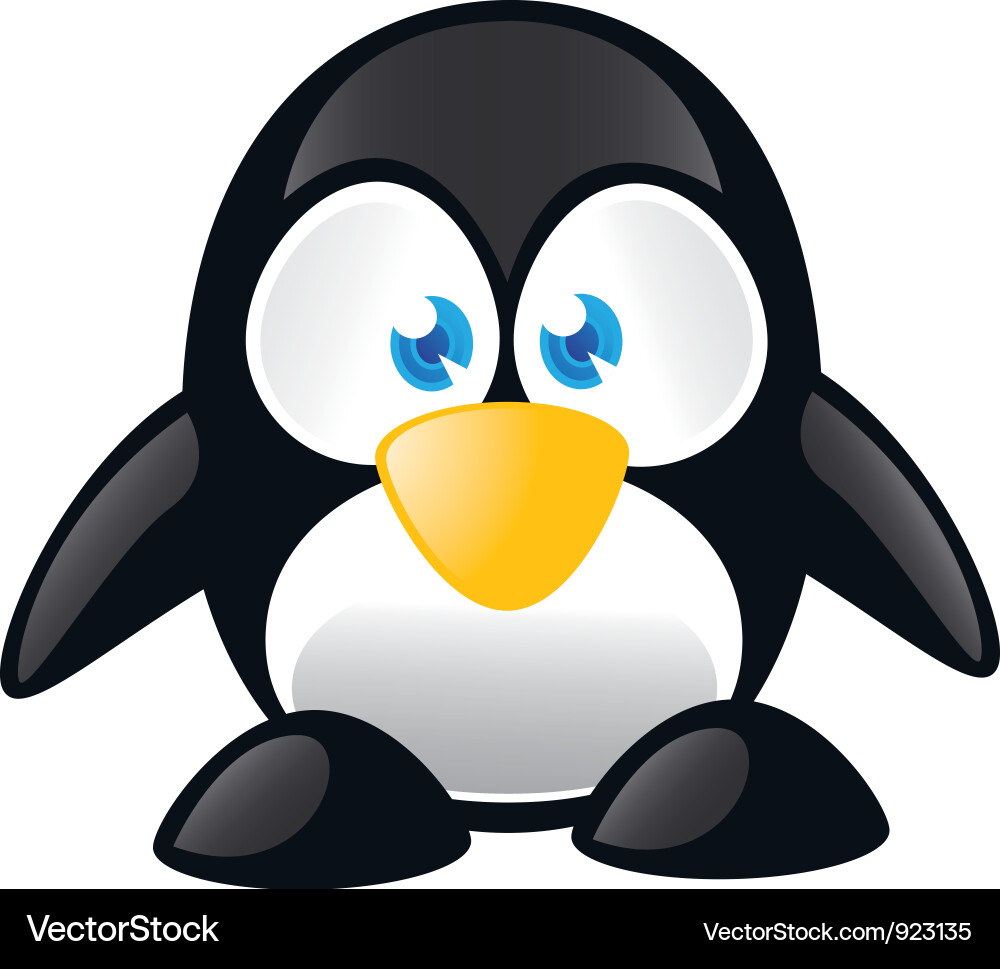 Penguin Royalty Free Vector Image - VectorStock