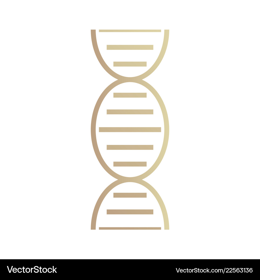 DNA Genetic Elements & Icons Royalty Free Vector Image