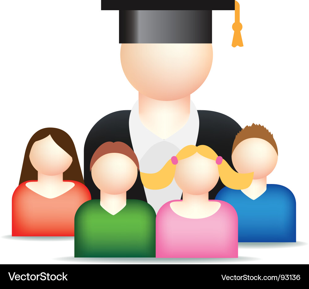 Graduation Ceremony Royalty Free Vector Image - VectorStock