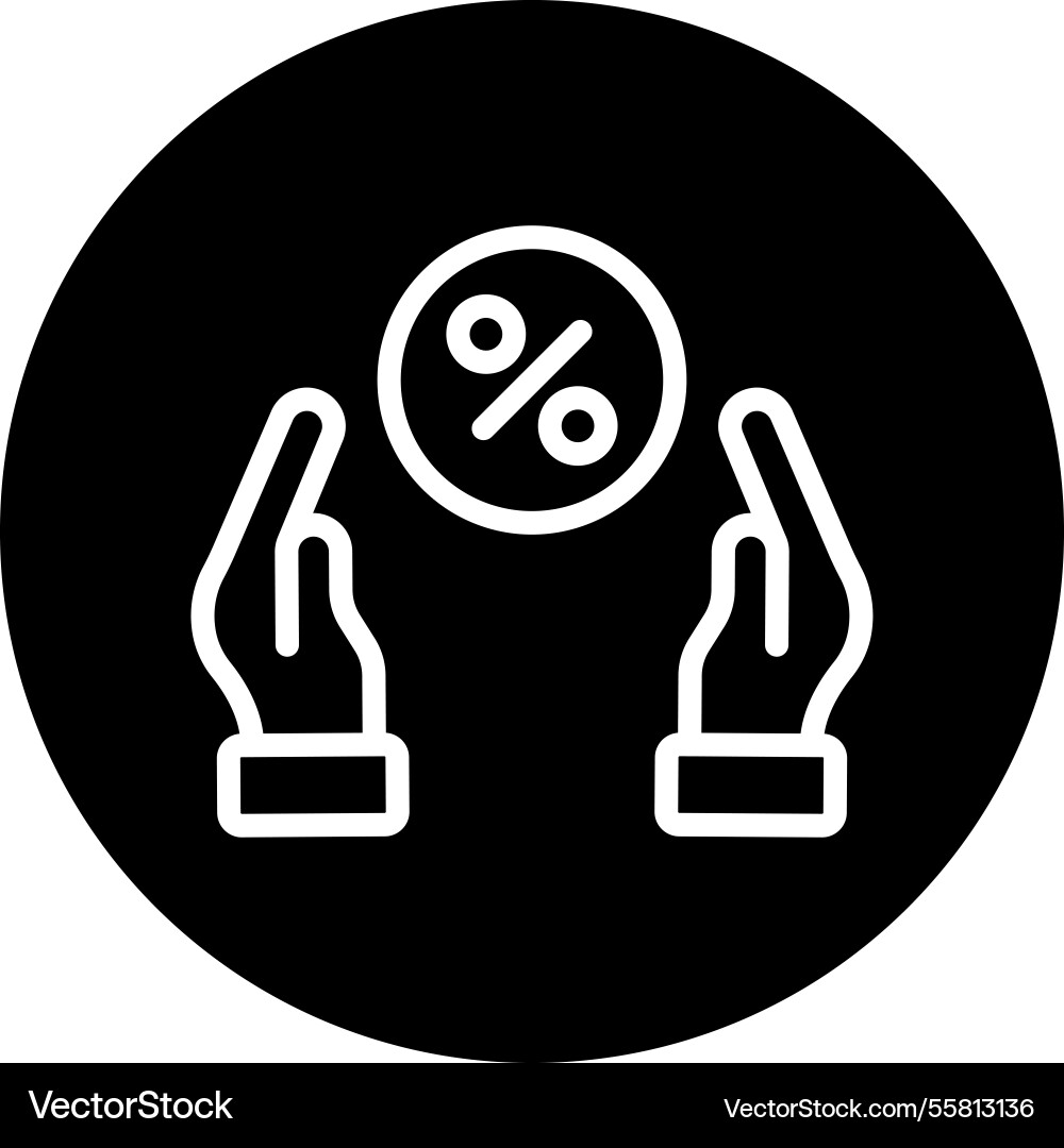 Smart contract icon design Royalty Free Vector Image