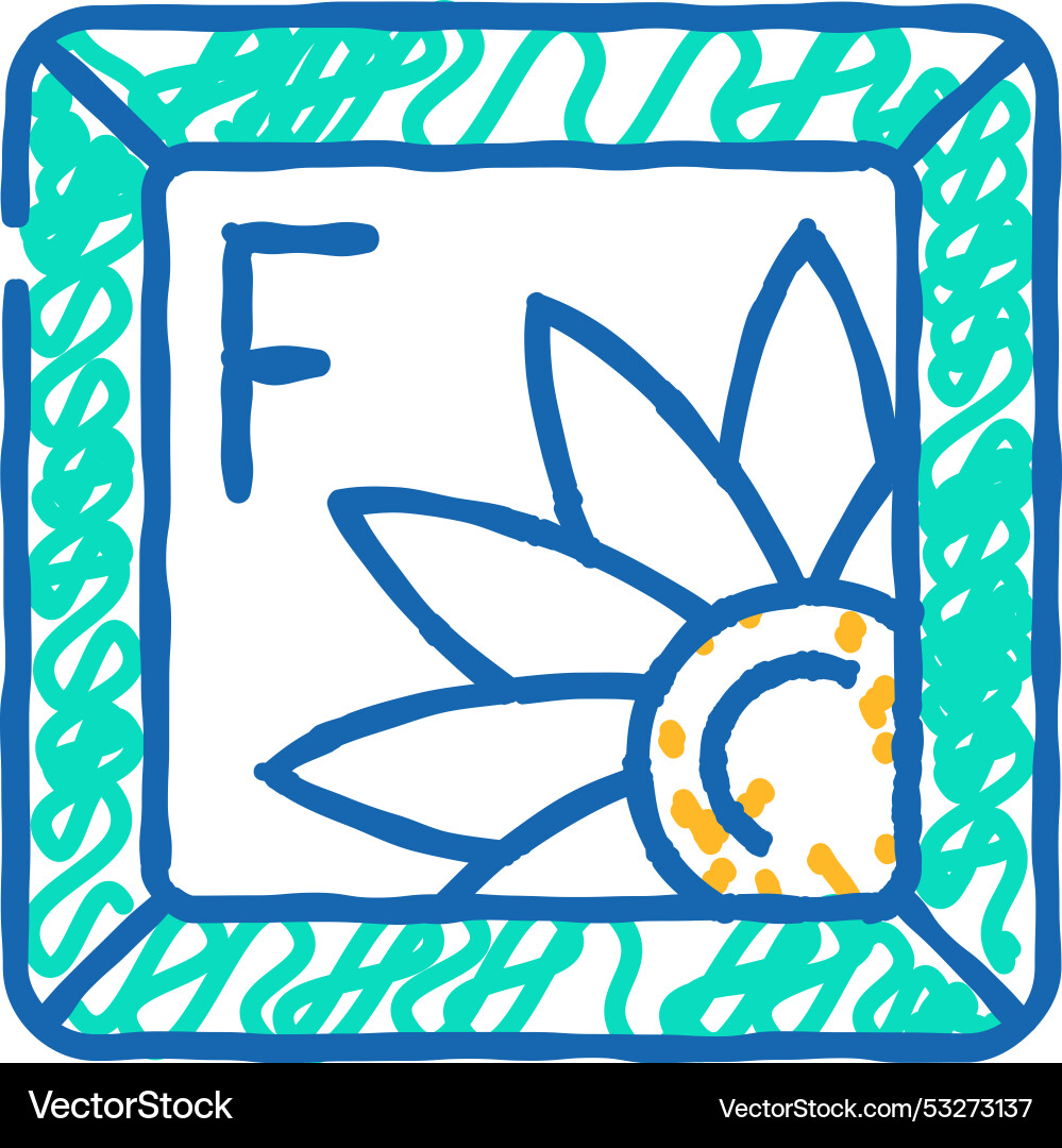 Computer keyboard buttons drawing icon doodle Vector Image Computer keyboard buttons drawing icon doodle Vector Image