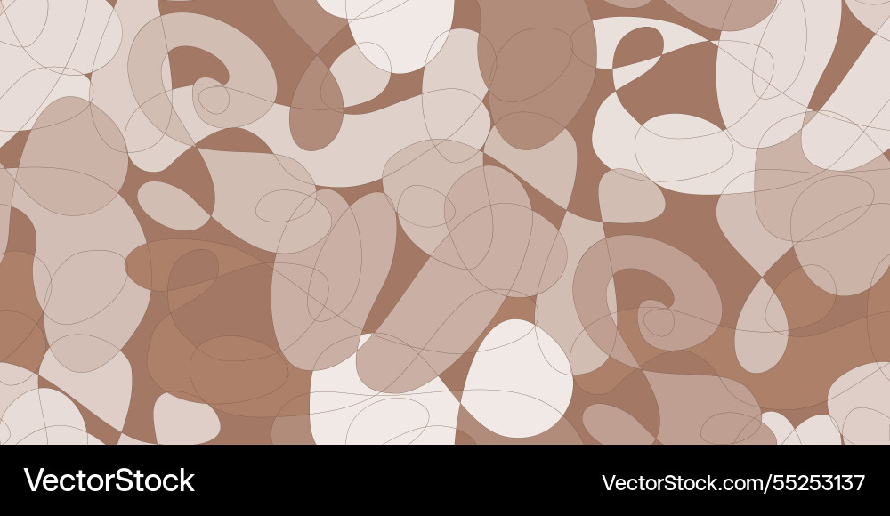 Modern seamless pattern in mocha mousse color Vector Image