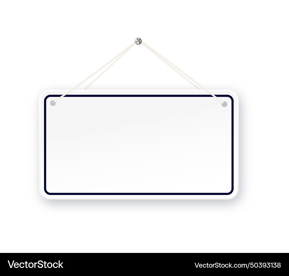 Realistic banner for paper design Royalty Free Vector Image