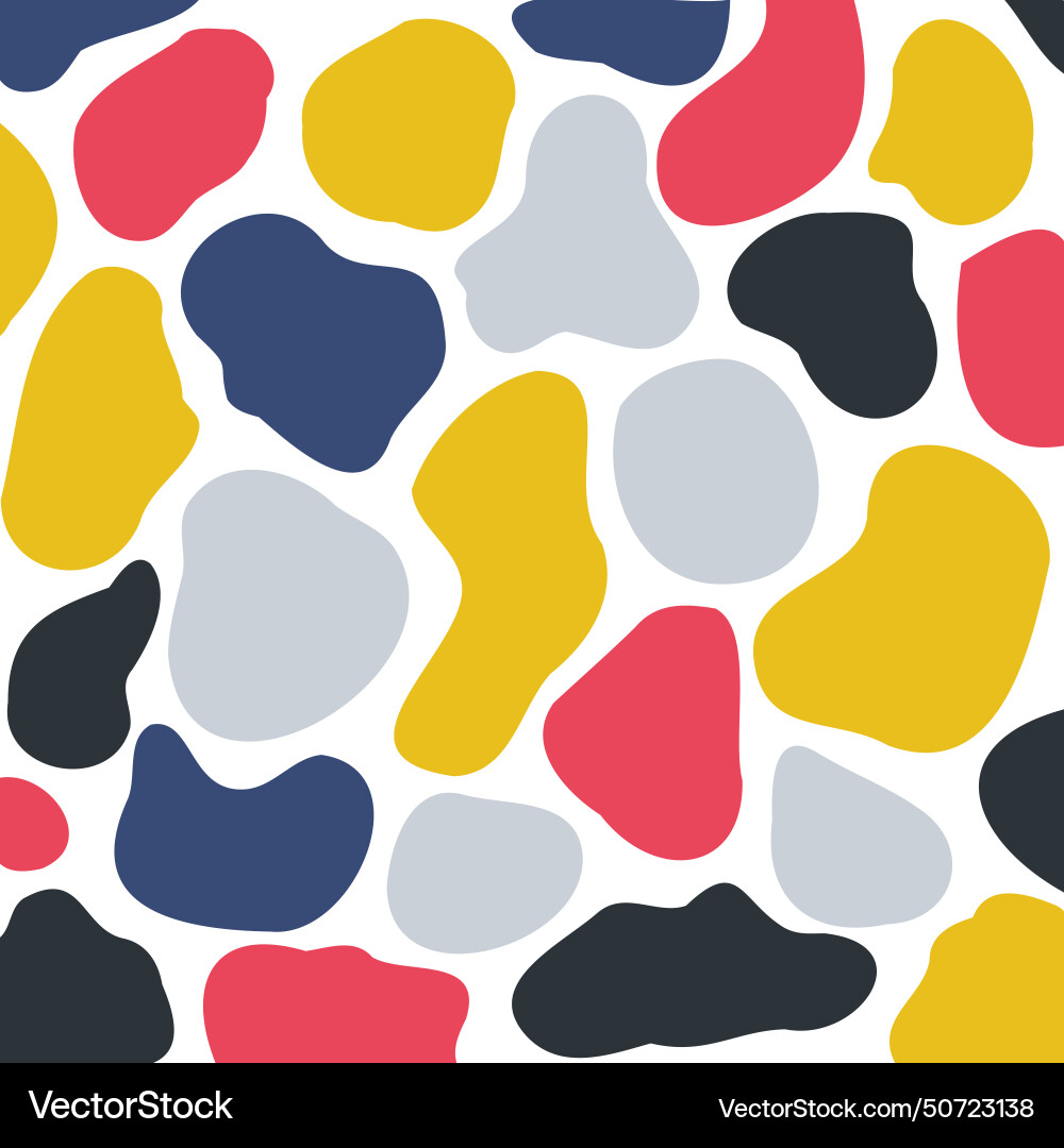 Retro Organic Pattern Royalty Free Vector Image