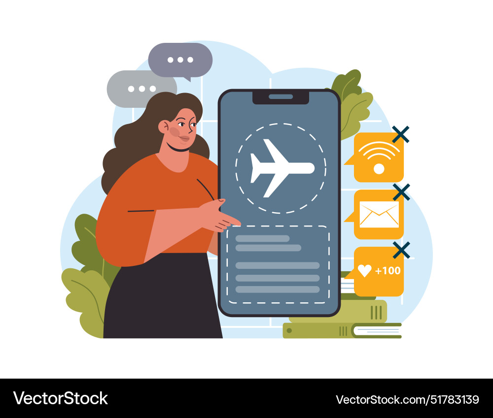 Hyperfocus focus and concentration skill self Vector Image