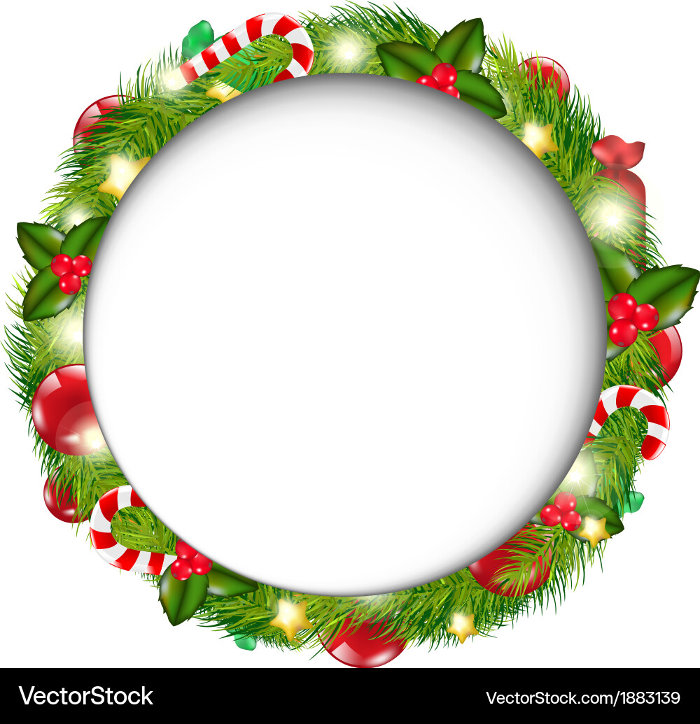 Merry christmas speech bubble Royalty Free Vector Image