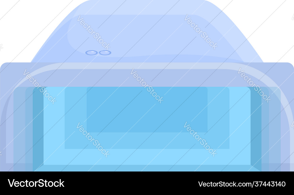Uv lamp bactericidal icon cartoon style Royalty Free Vector