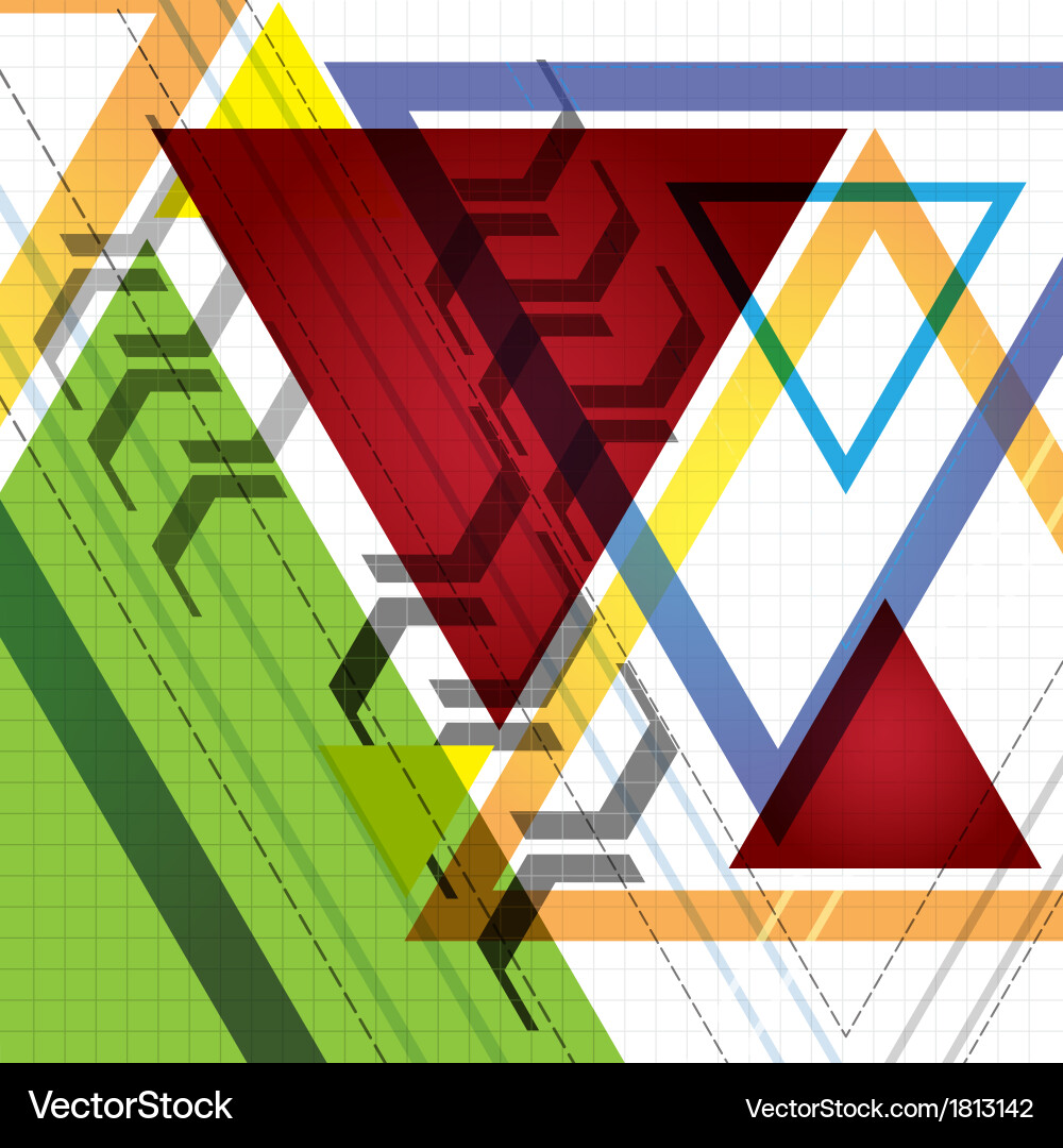 Color delta background Royalty Free Vector Image