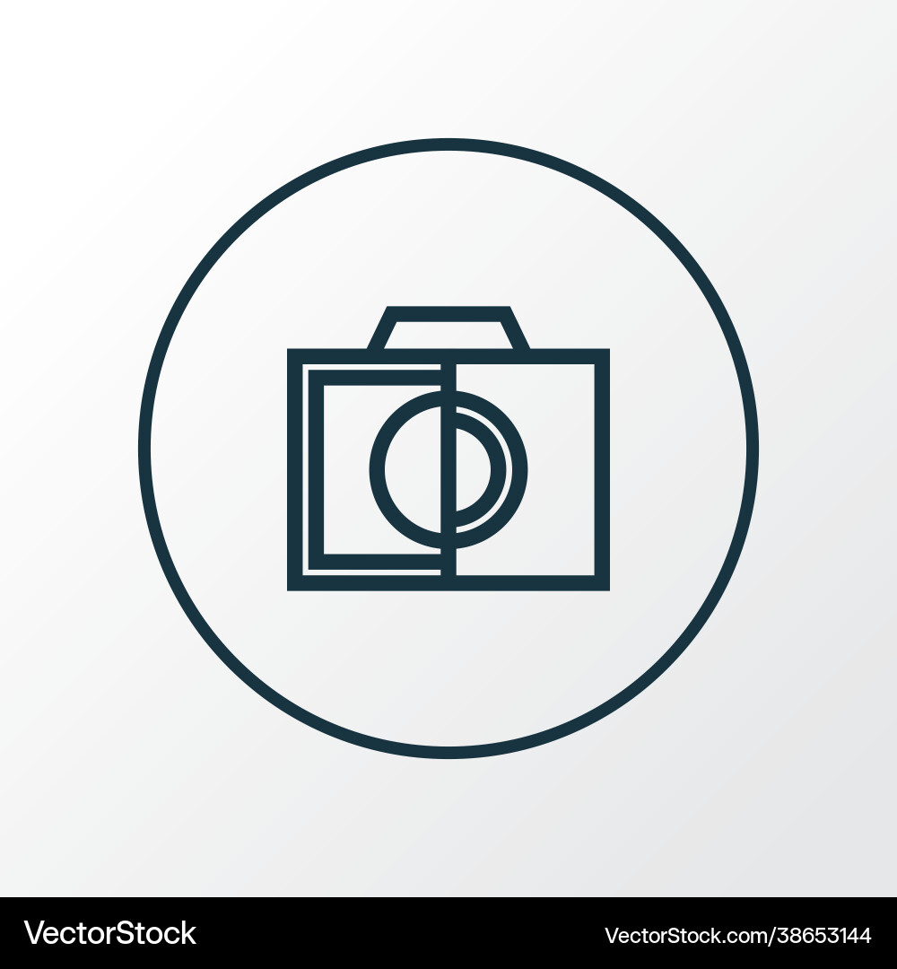 Colorless icon line symbol premium quality Vector Image