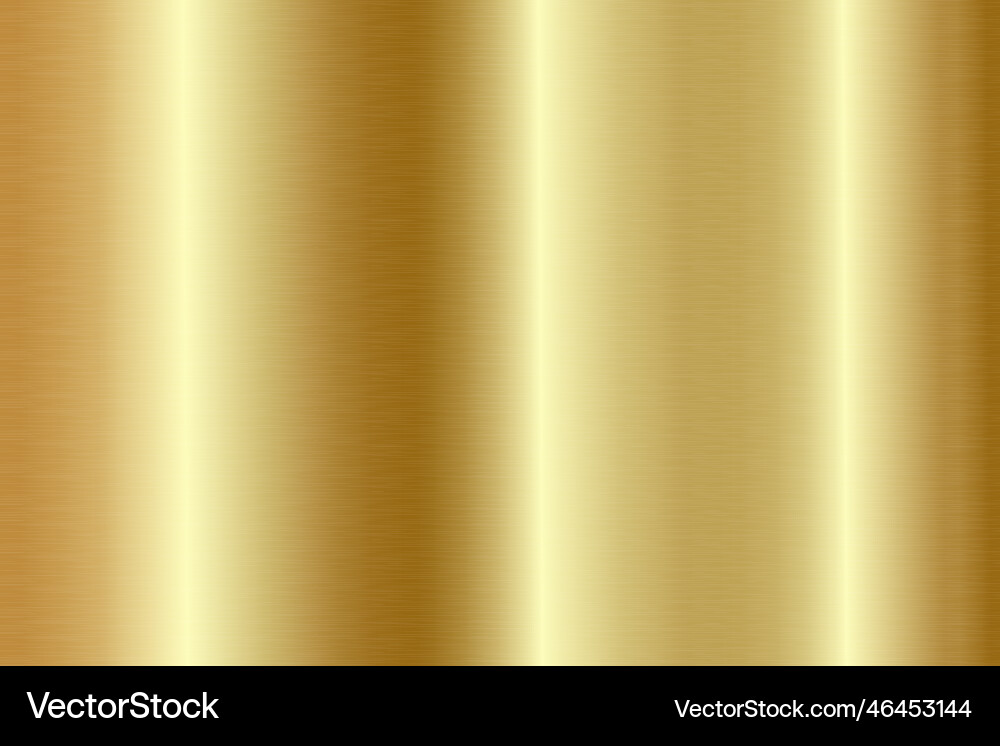 Gold foil texture background metal shiny gradient Vector Image