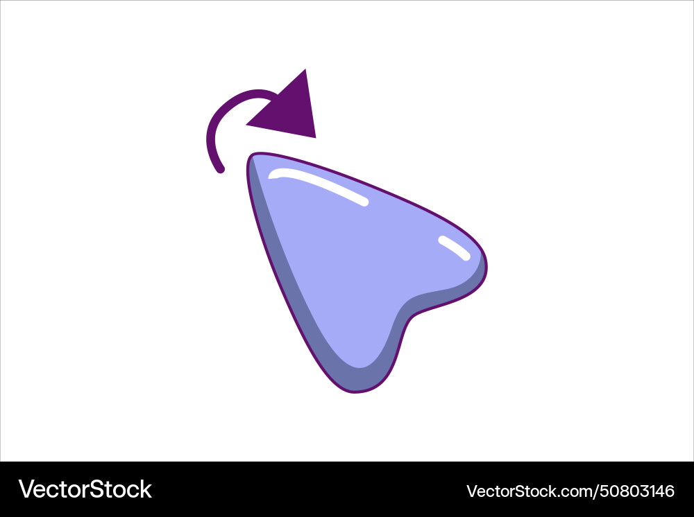 Mouse sticker Royalty Free Vector Image - VectorStock
