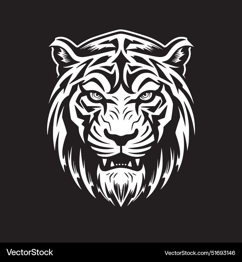 Tiger - high quality logo - ideal for t-shirt Vector Image