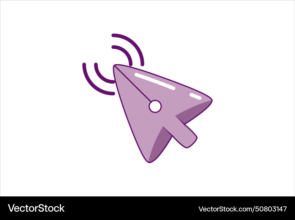 Mouse sticker Royalty Free Vector Image - VectorStock