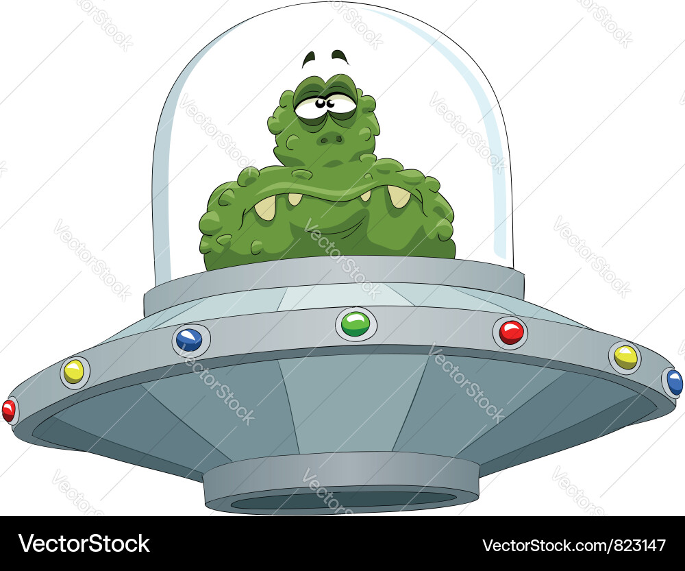 Ufo Royalty Free Vector Image - VectorStock