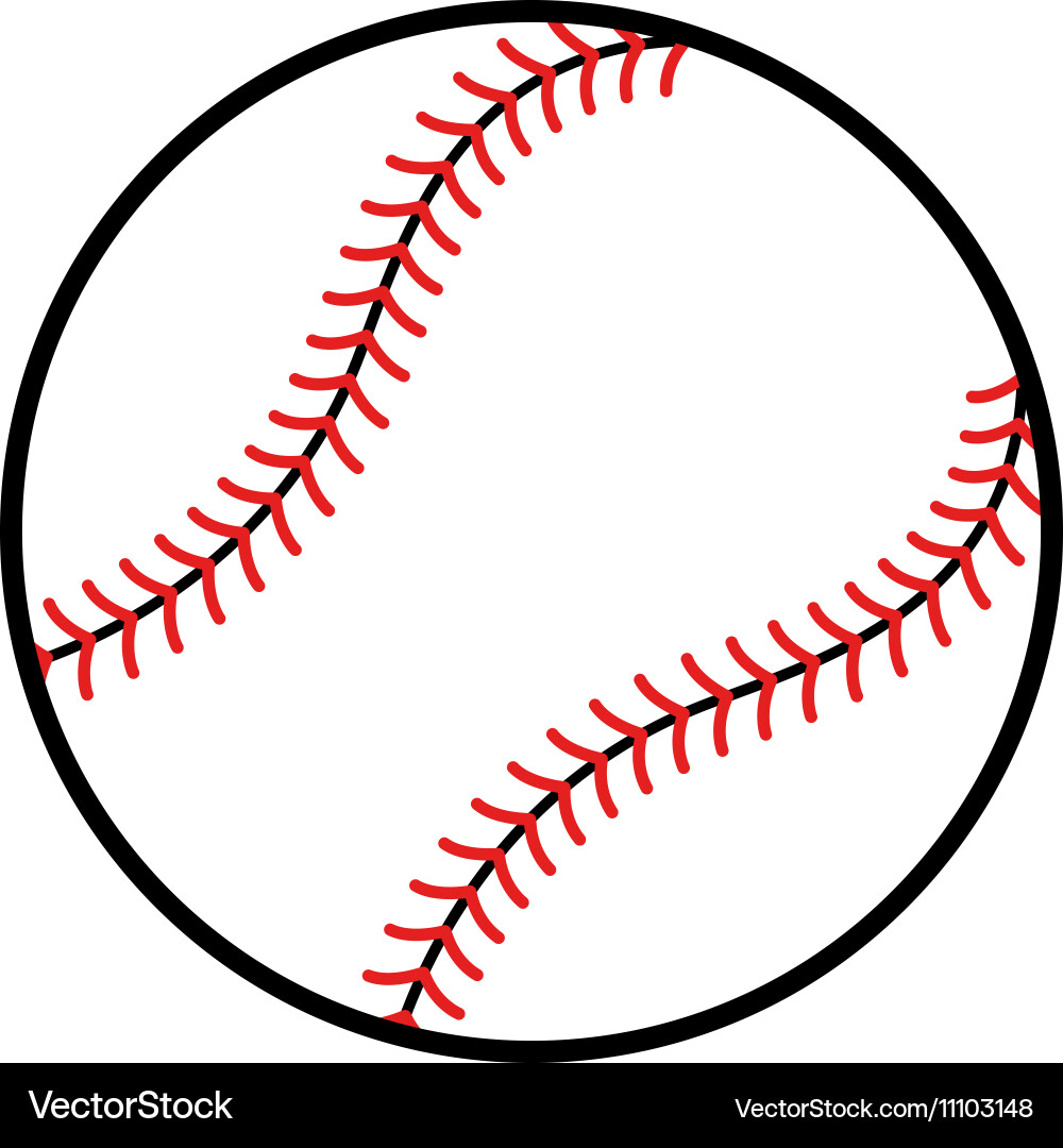 Baseball cartoon design Royalty Free Vector Image