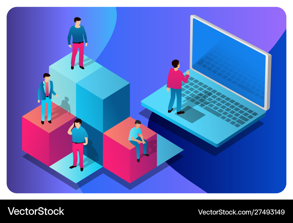 Concept computer technology Royalty Free Vector Image