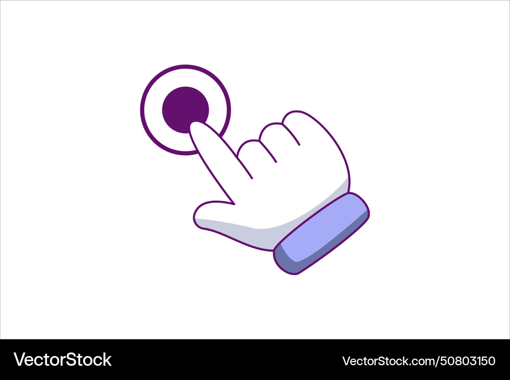 Mouse sticker Royalty Free Vector Image - VectorStock