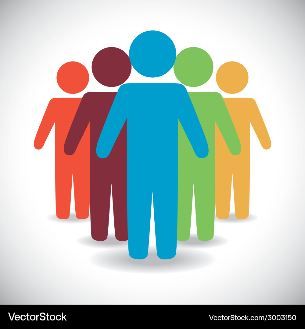 Teamwork & Collaboration Royalty Free Vector Image