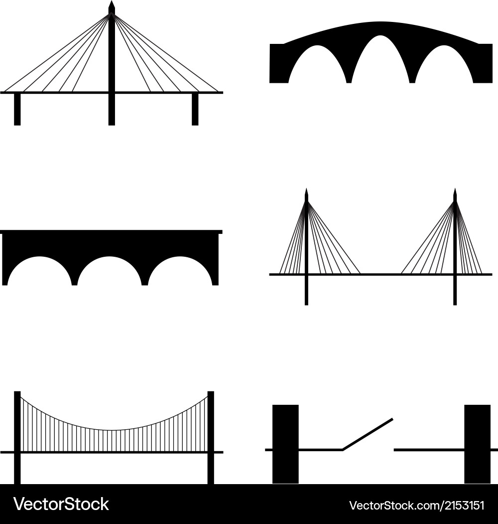 Bridge Royalty Free Vector Image - VectorStock