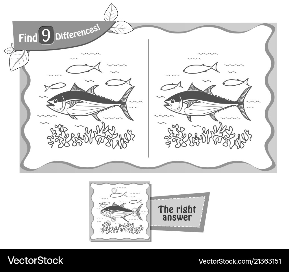 Find 9 Differences Game - School Board Royalty Free Vector