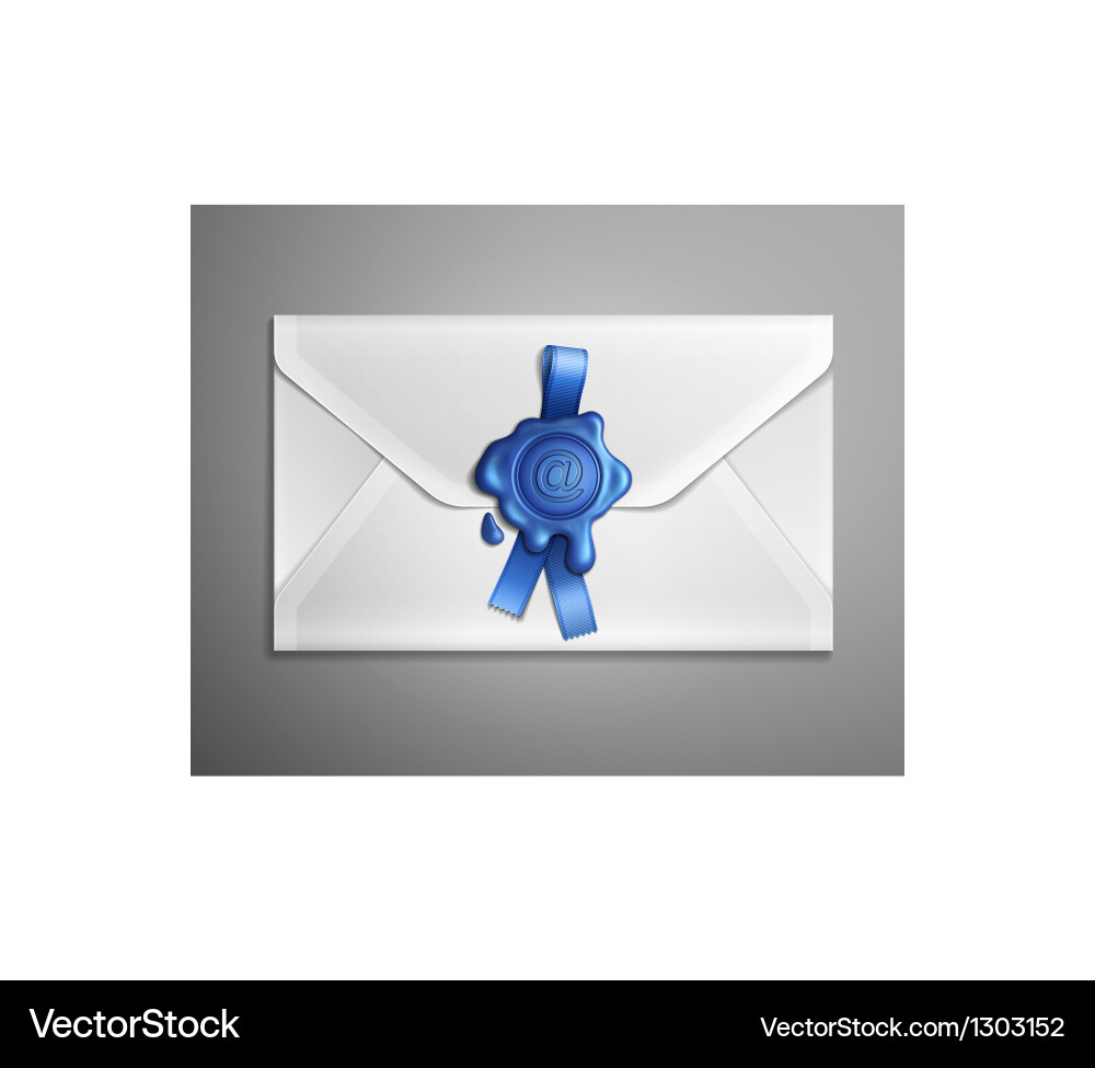 E-mail envelope Royalty Free Vector Image - VectorStock