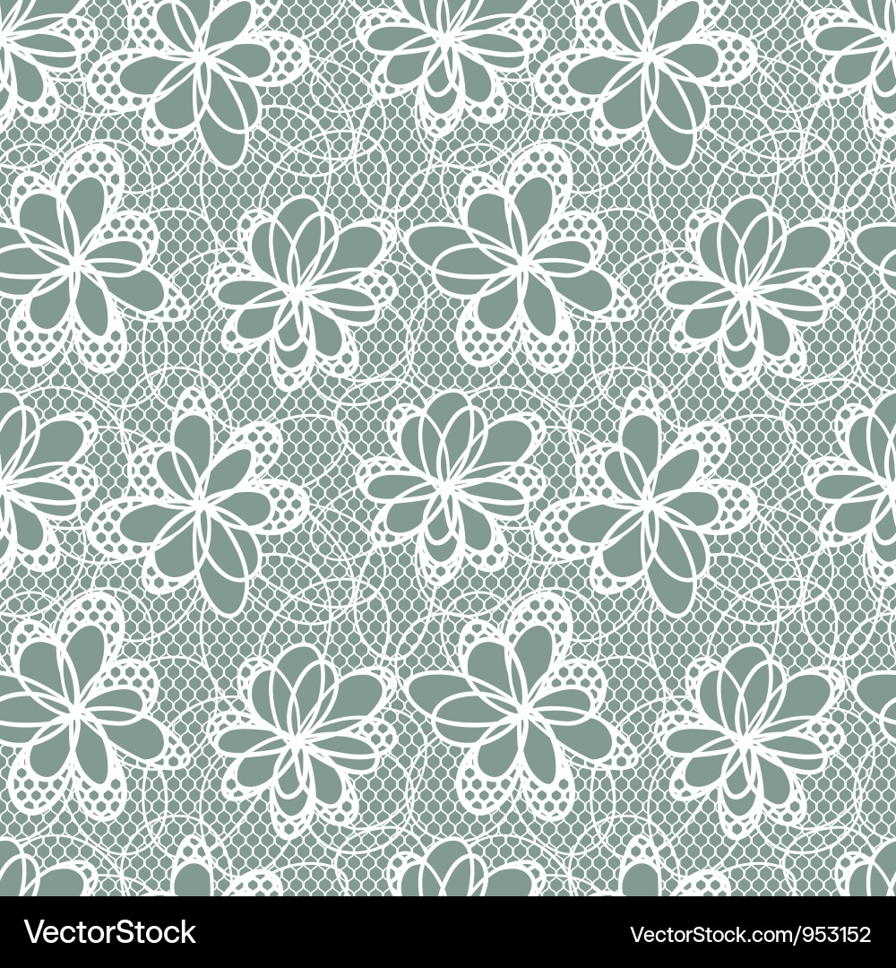 Lace Floral Pattern Royalty Free Vector Image - VectorStock