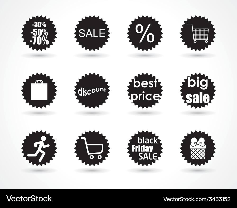 Stickers Royalty Free Vector Image - VectorStock