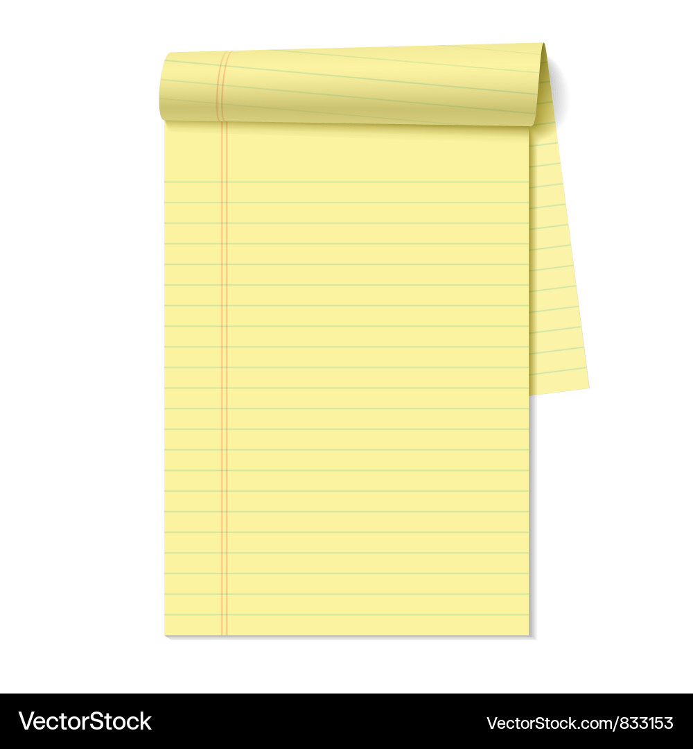 Empty Note Pad Vector Images (over 14,000)