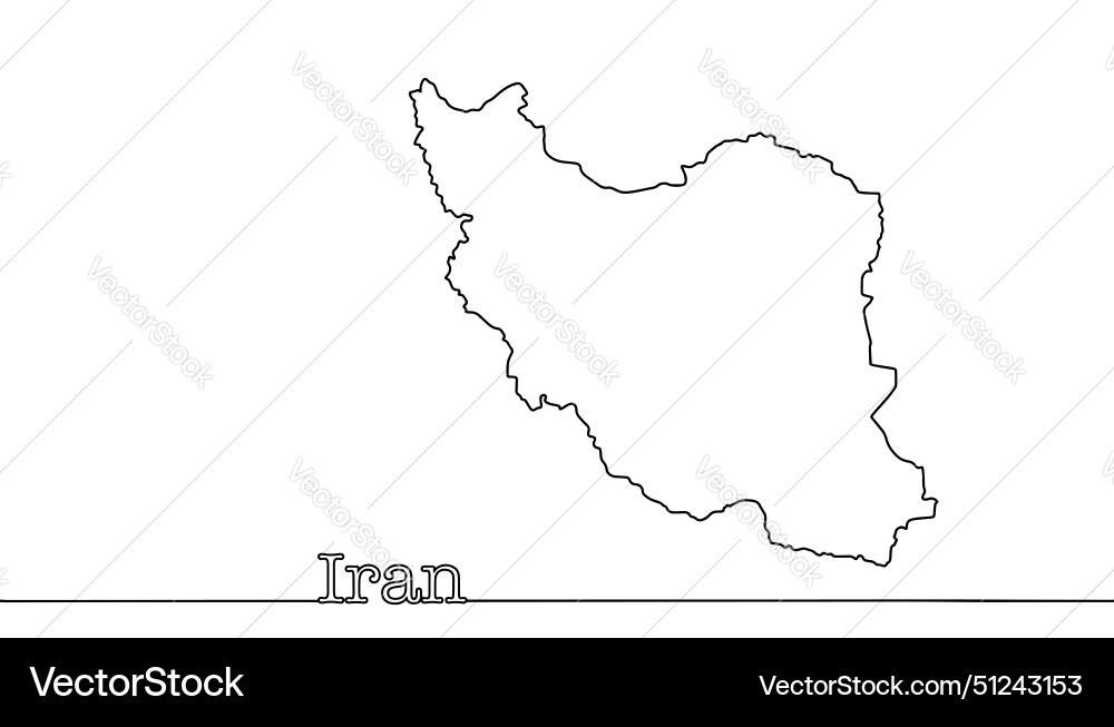 Iran Royalty Free Vector Image - VectorStock