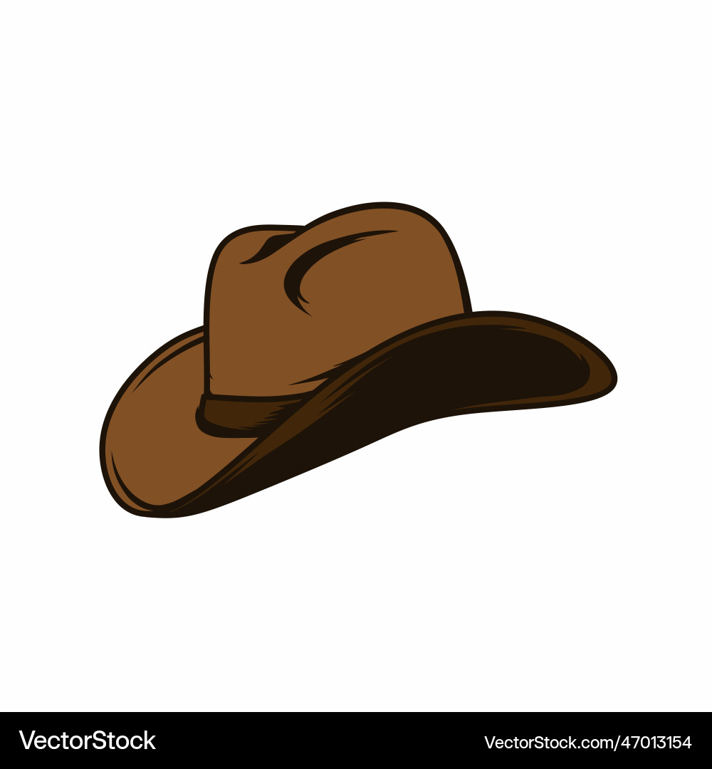 Cowboy hat Royalty Free Vector Image - VectorStock