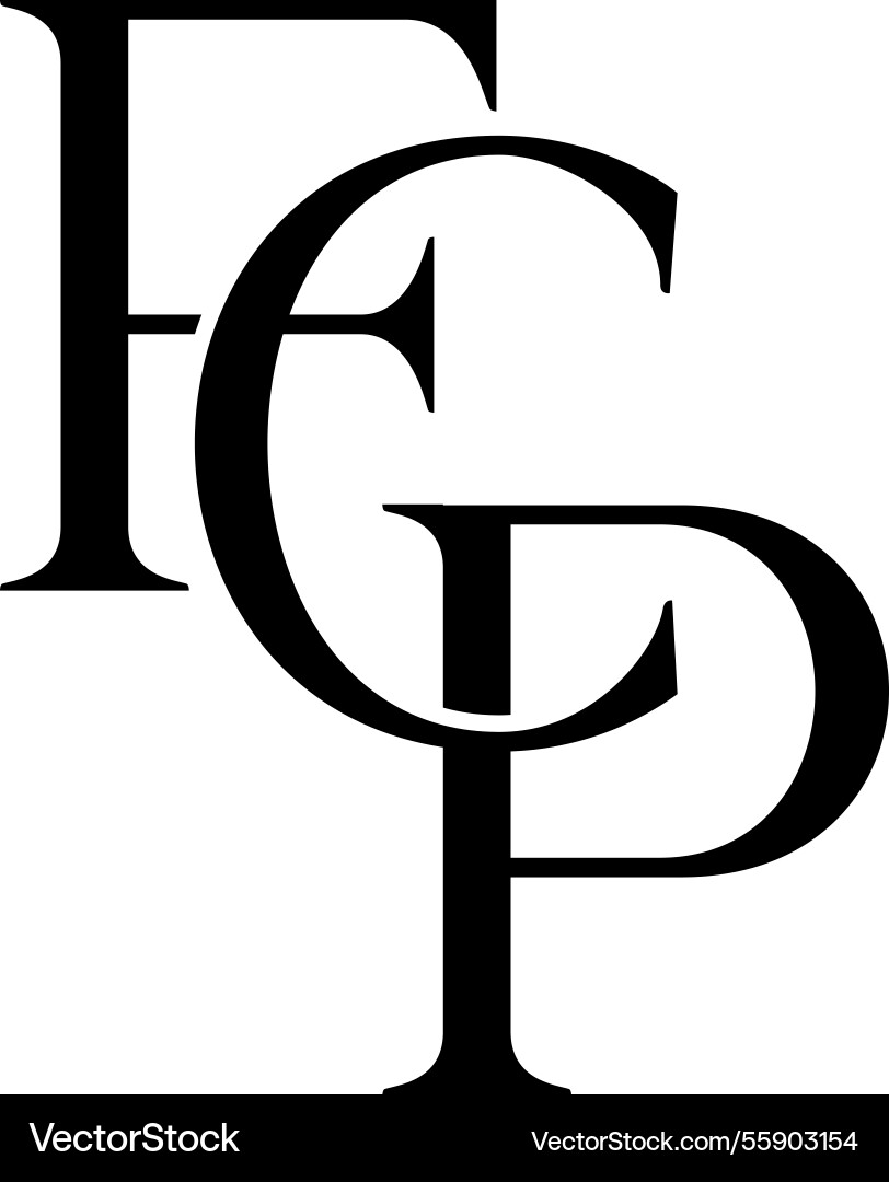 Fcp logo Royalty Free Vector Image - VectorStock