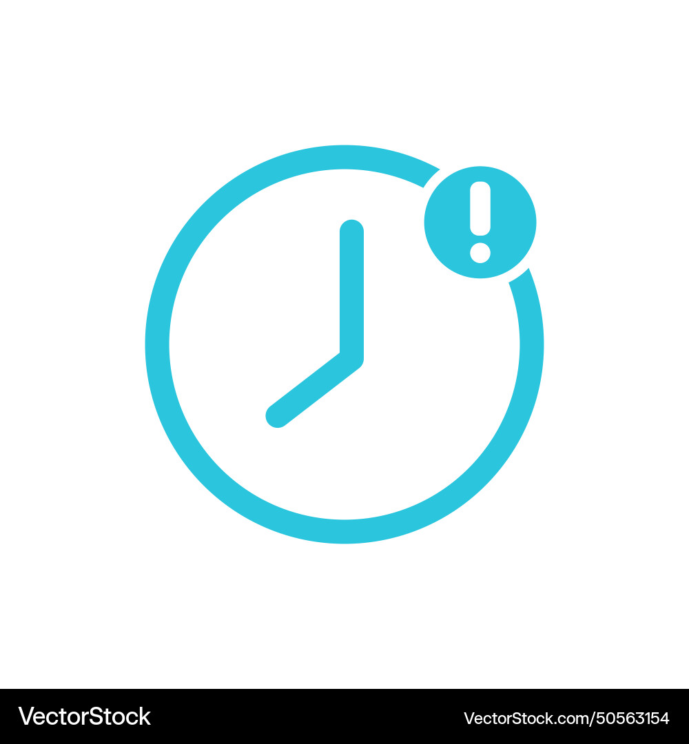 Time delay brom blue icon set Royalty Free Vector Image