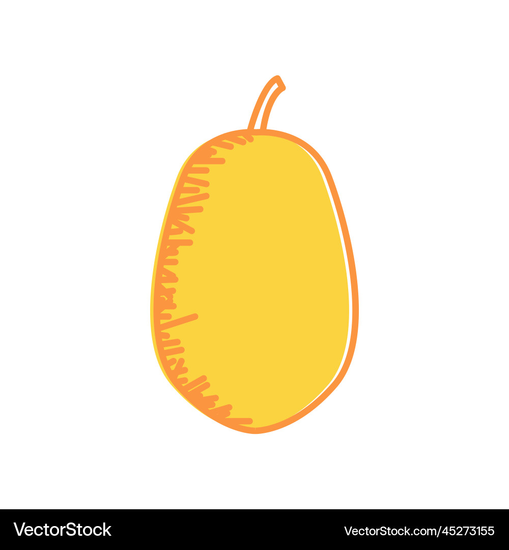Fresh mango icon logo Royalty Free Vector Image