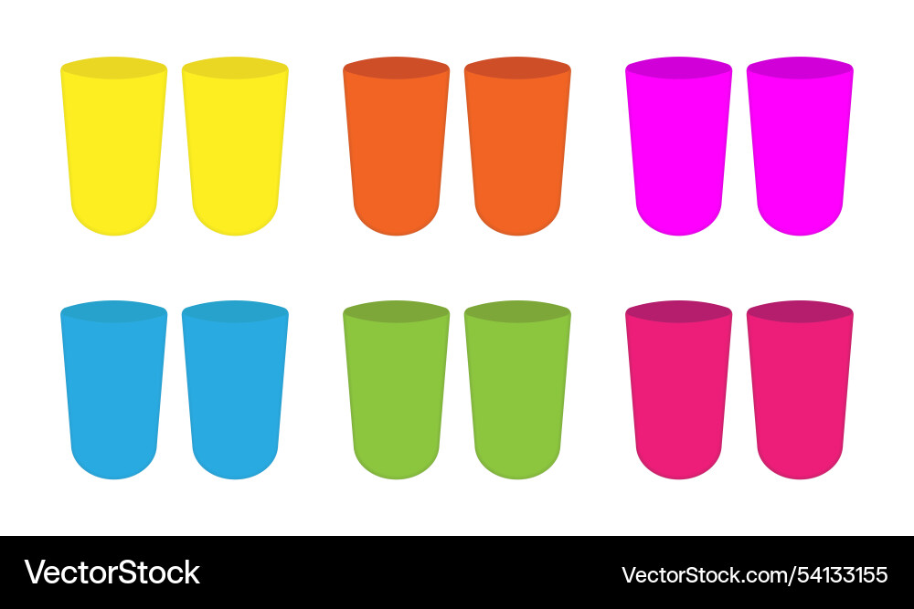 Hearing protection ear plug icon symbol Royalty Free Vector