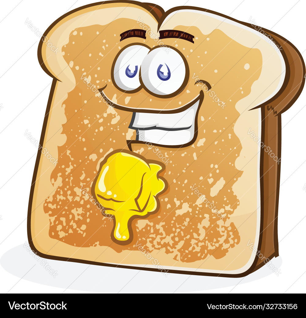 Happy Toaster Toast Vector Images (over 350)