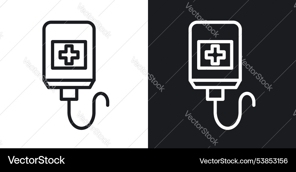 Chemotherapy icon set Royalty Free Vector Image