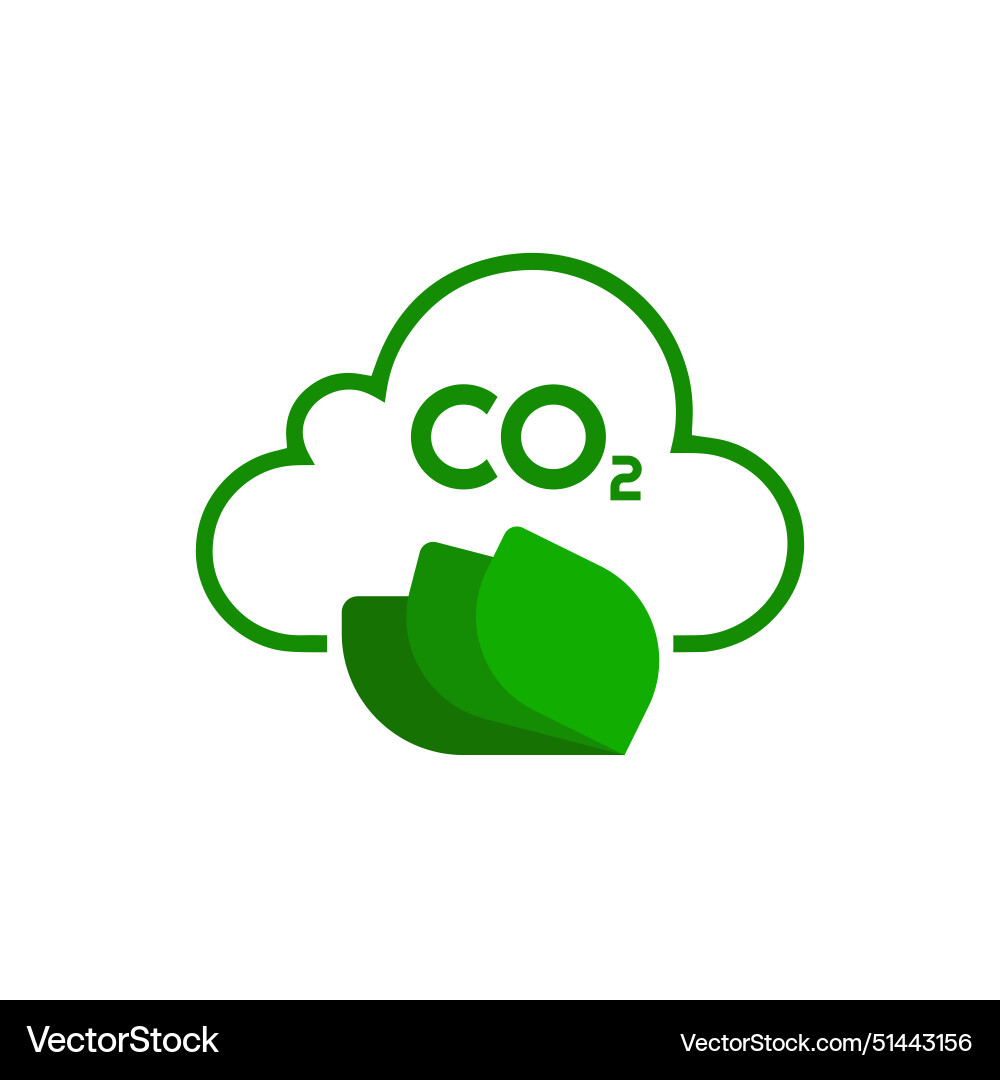 Reducing co2 emissions to stop climate change sign