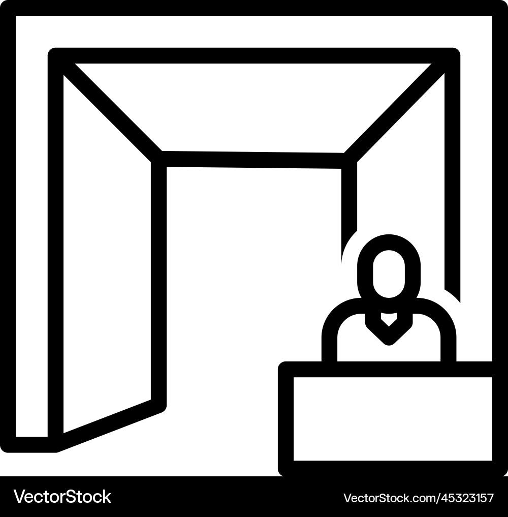 Expo Booth Royalty Free Vector Image - VectorStock