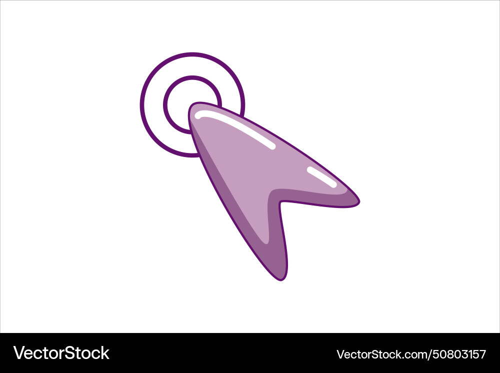 Mouse sticker Royalty Free Vector Image - VectorStock