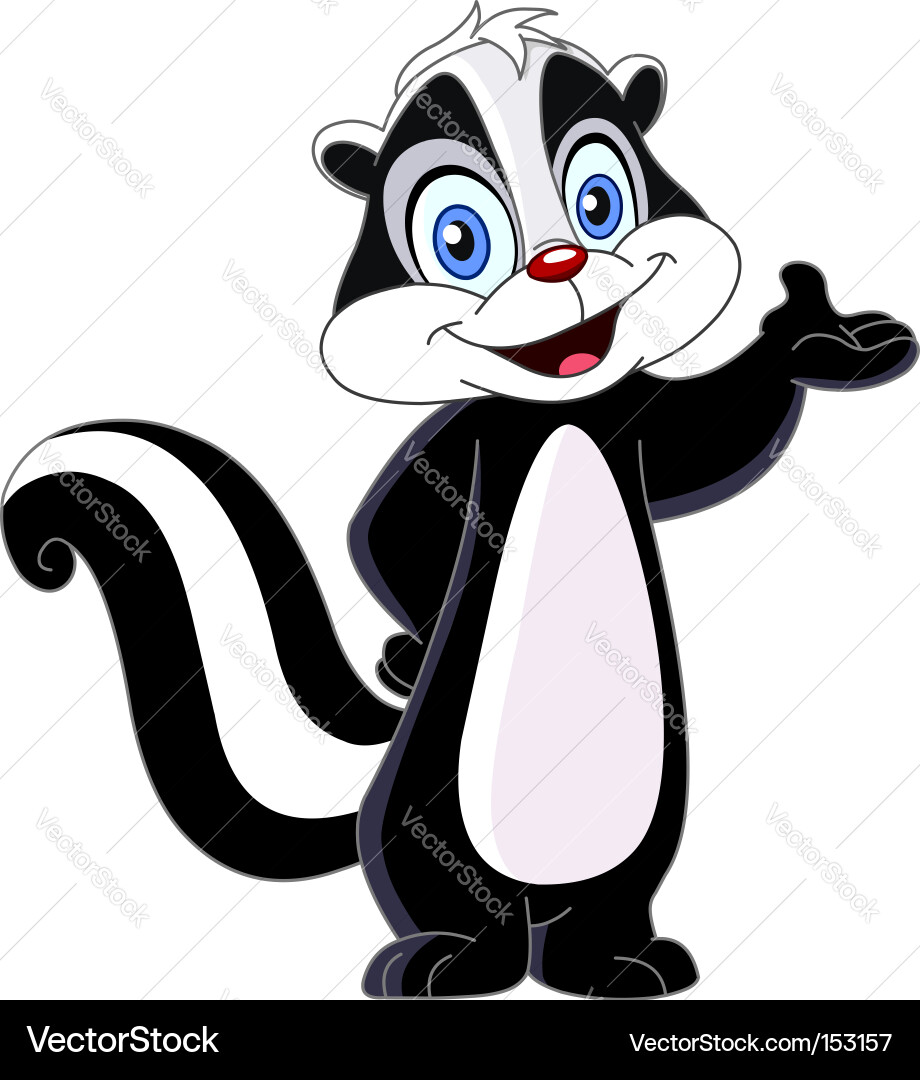 Skunk Royalty Free Vector Image - VectorStock
