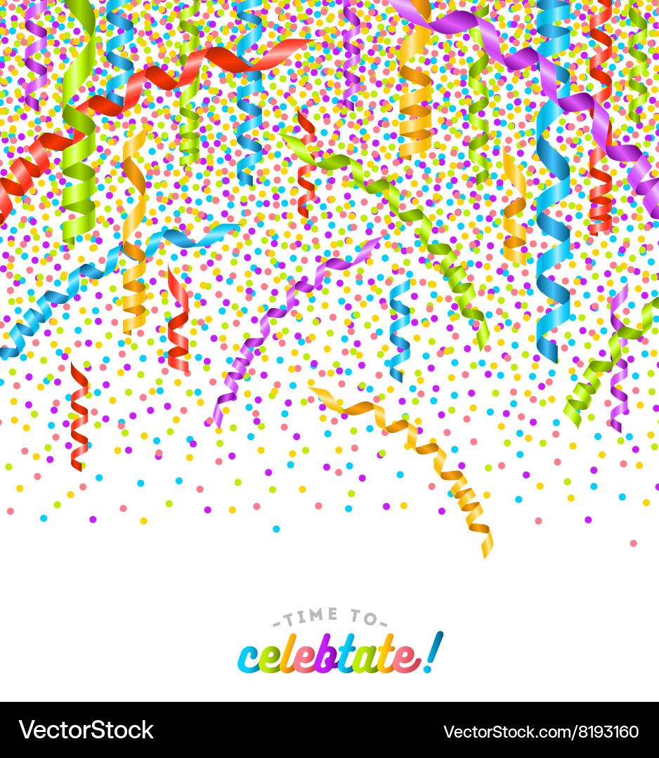 Party or celebration Royalty Free Vector Image