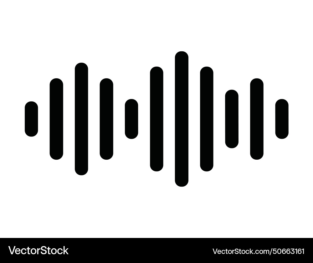 Sound Wave Art - Abstract Music Royalty Free Vector Image