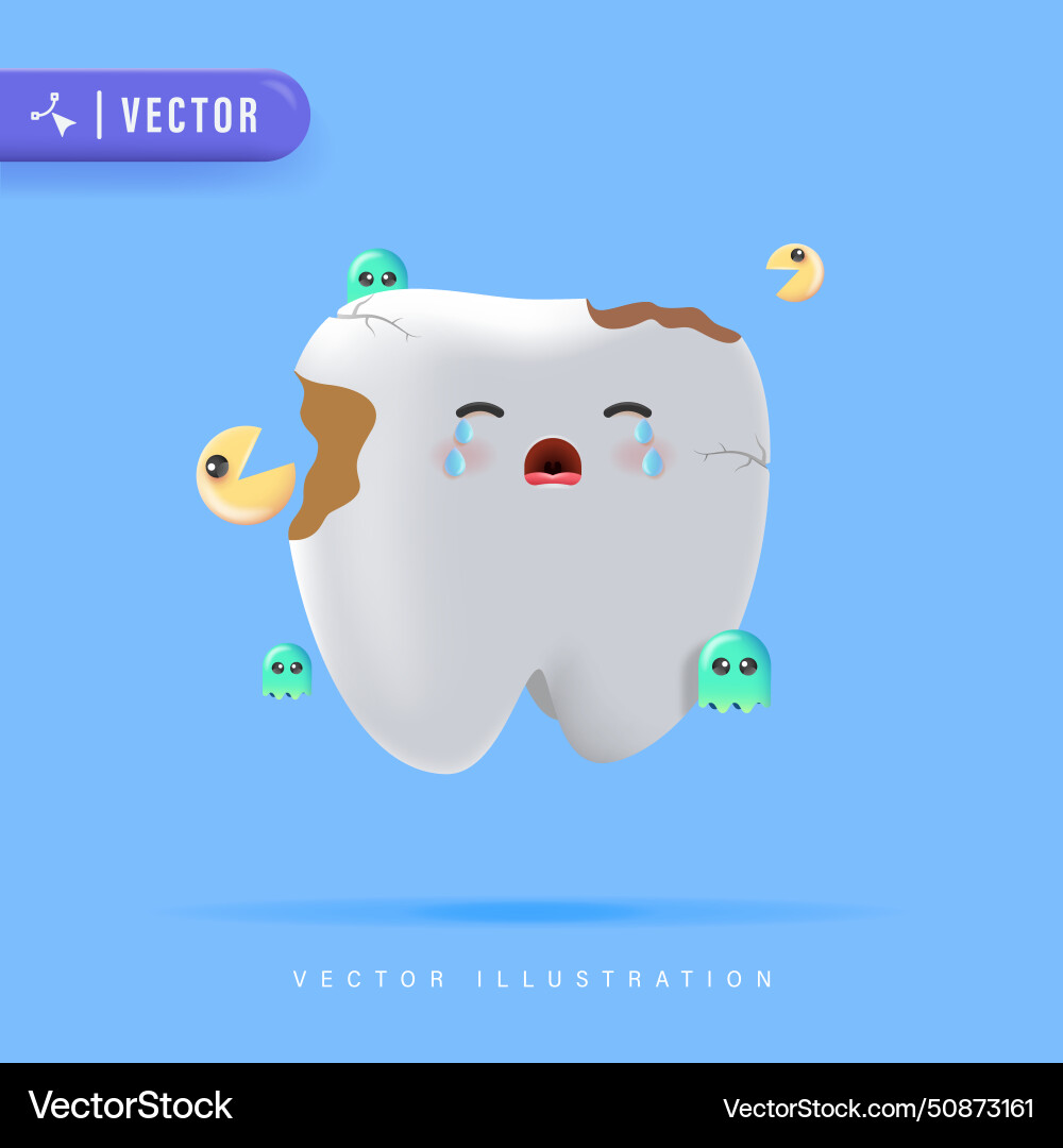 Tooth Royalty Free Vector Image - VectorStock