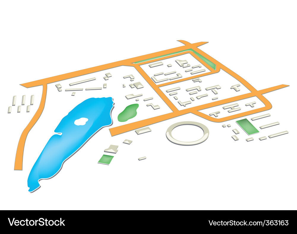 Map Royalty Free Vector Image - VectorStock