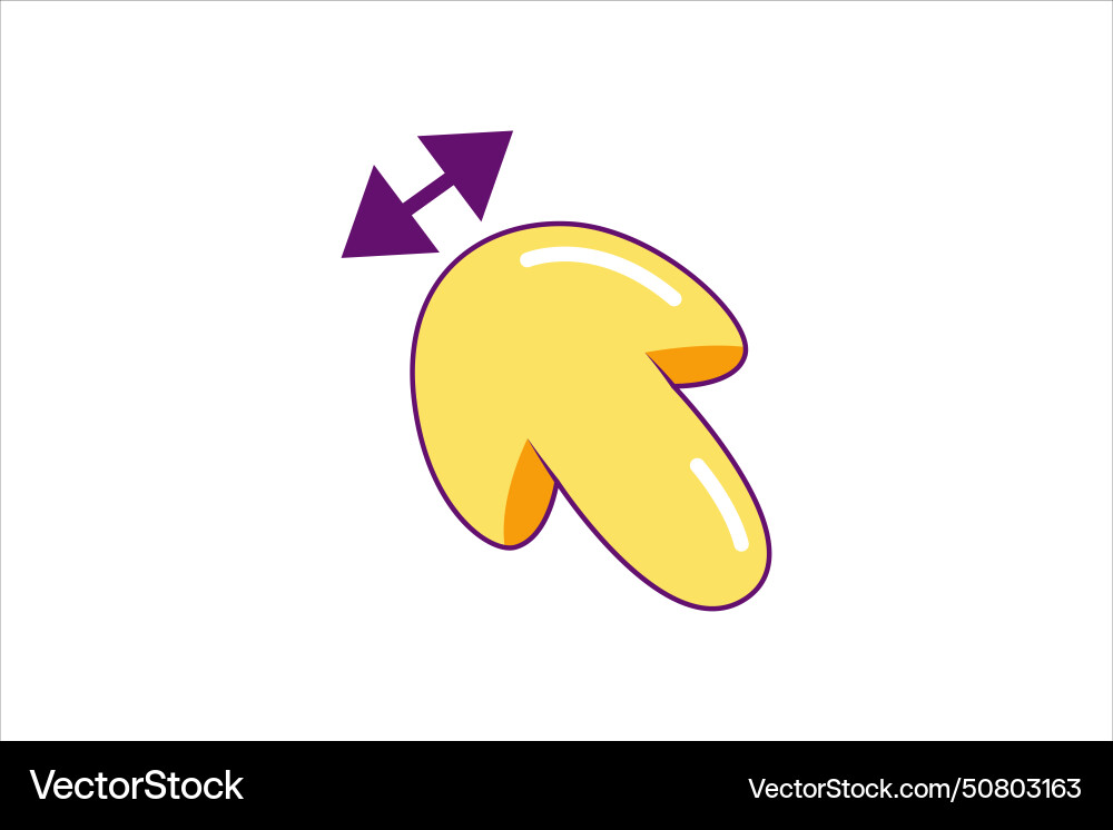 Mouse sticker Royalty Free Vector Image - VectorStock