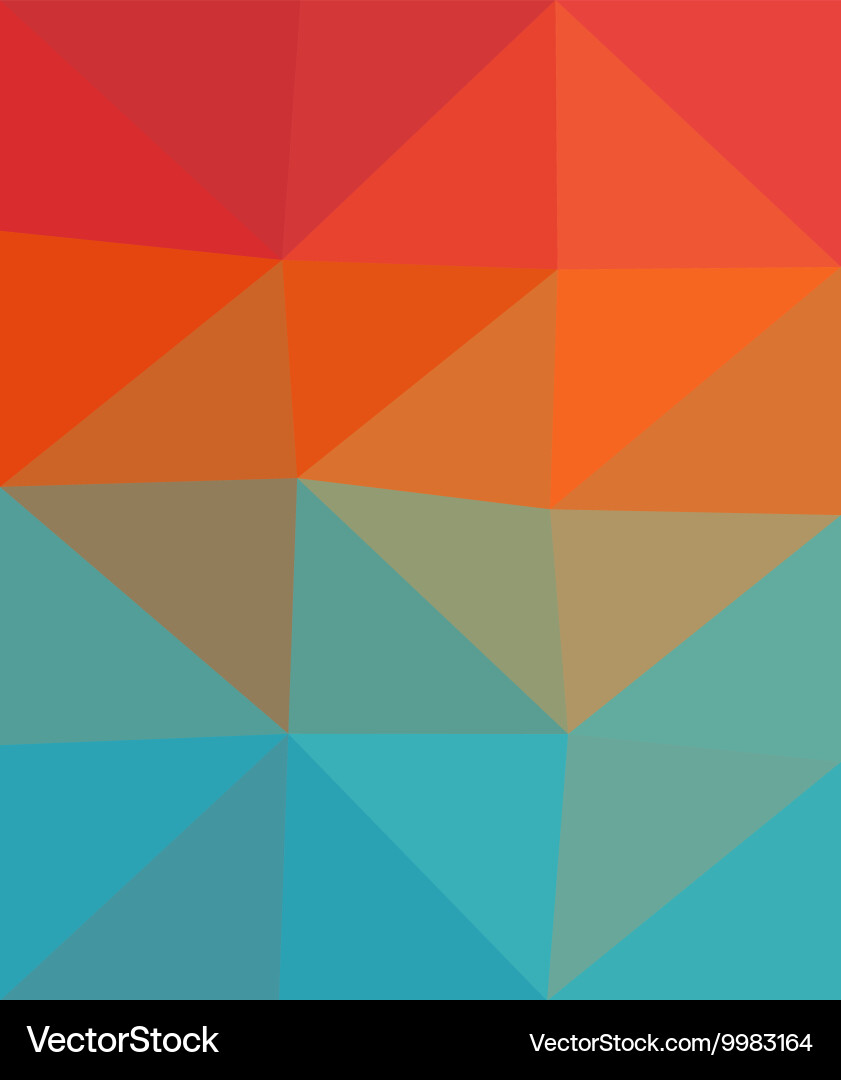 Polygonal template Royalty Free Vector Image - VectorStock