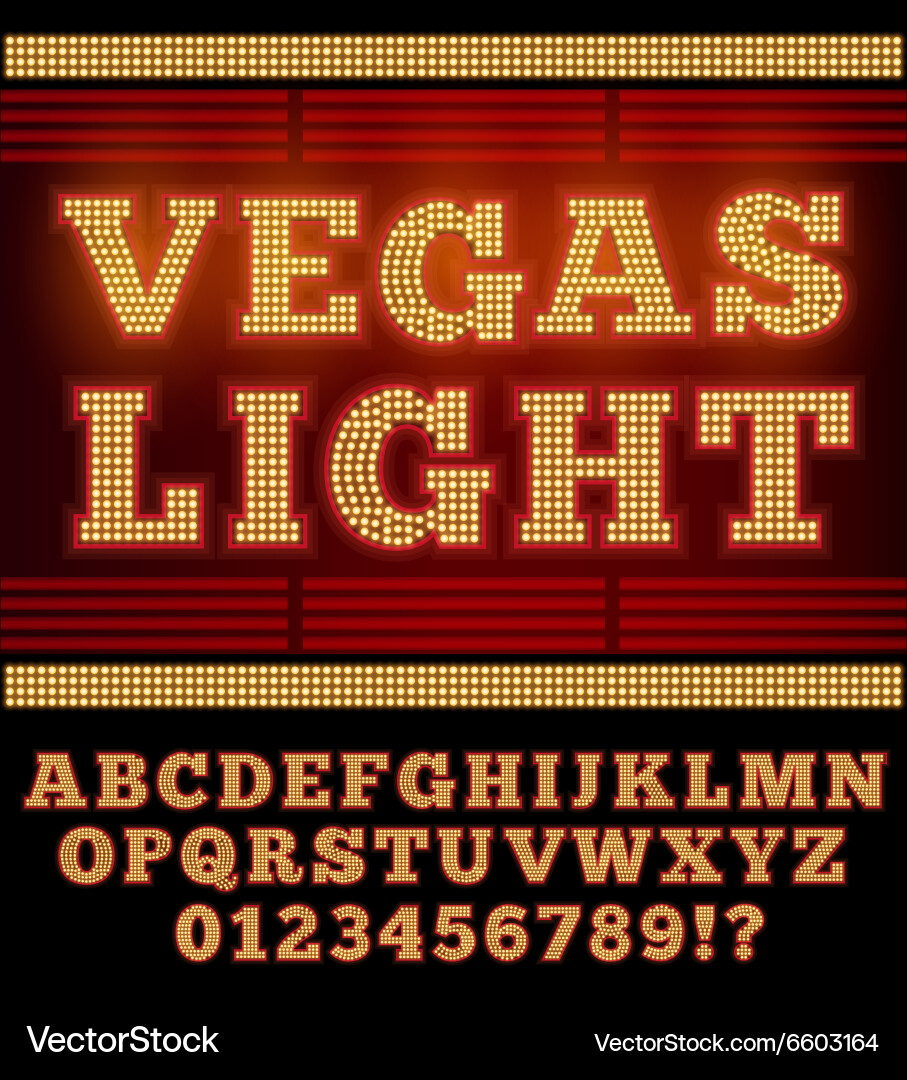 Las Vegas Sign Font