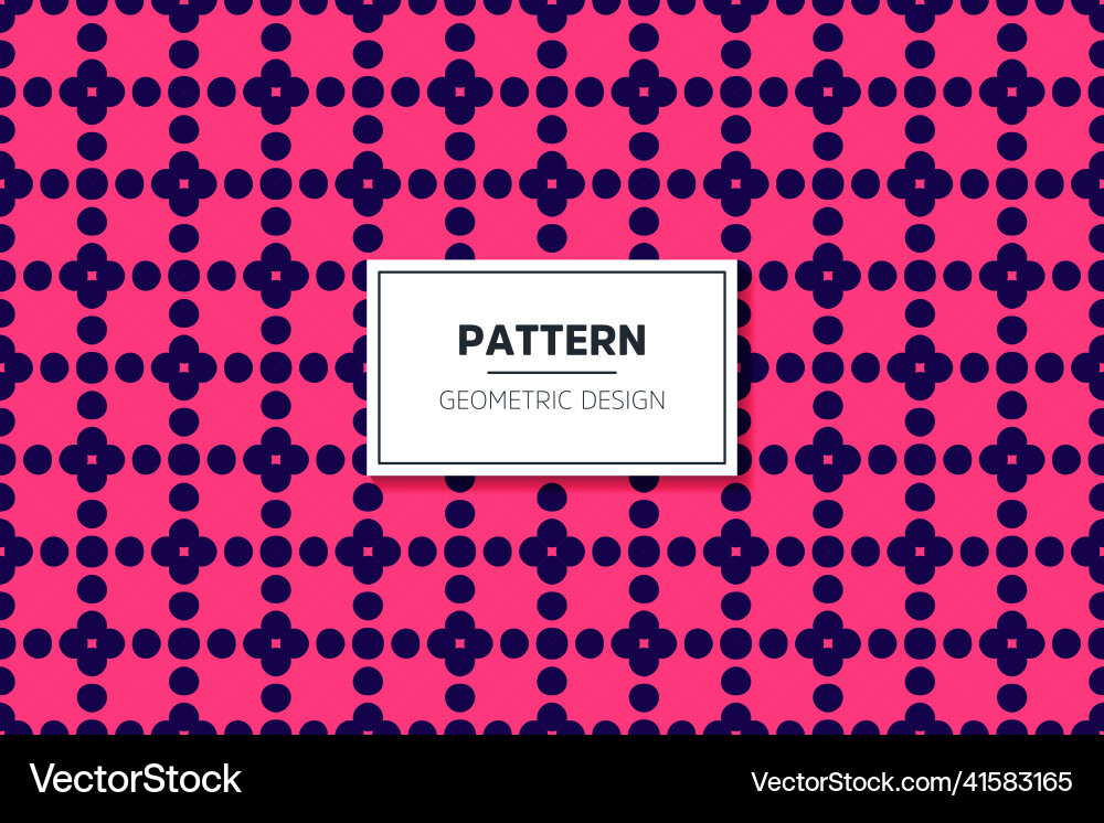 Seamless pattern with geometric colorful art Vector Image
